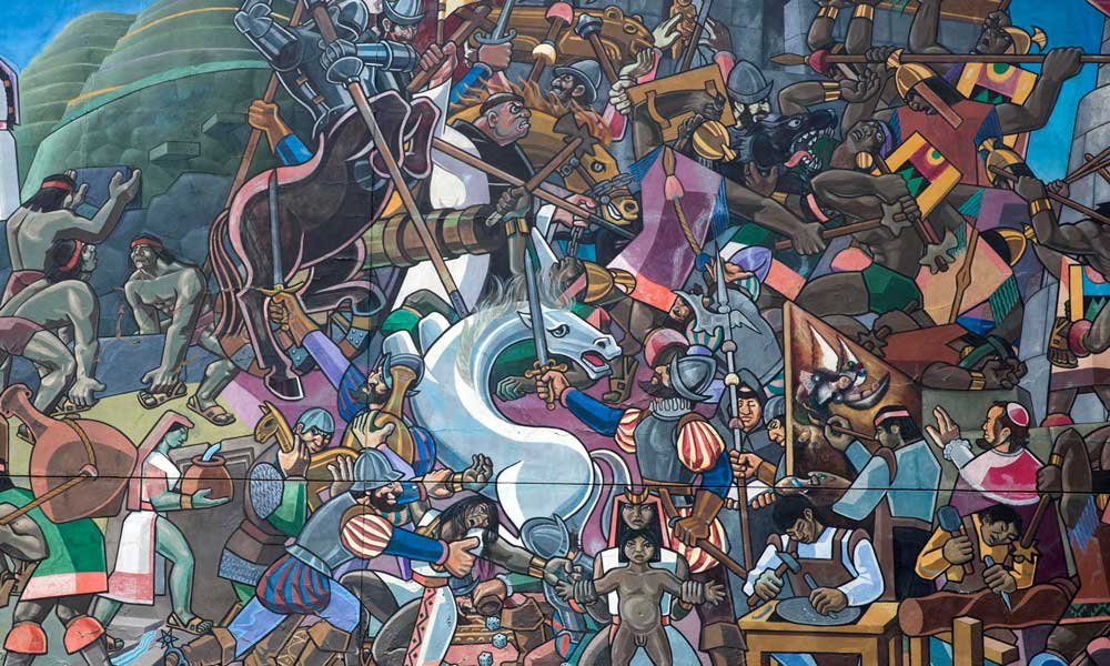 El Gran Mural del Imperio Inca en Cusco Chullos Travel Peru Blog