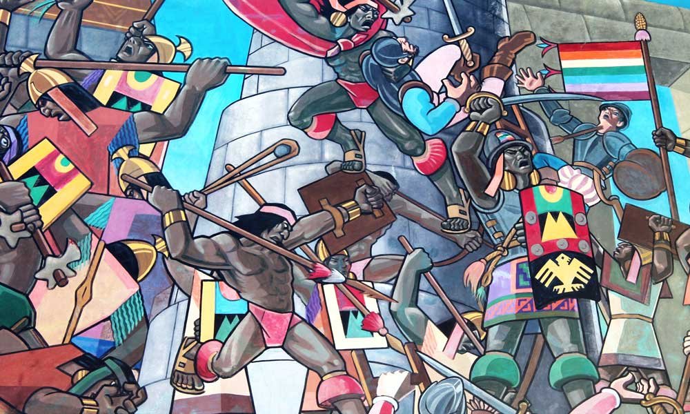 El Gran Mural del Imperio Inca en Cusco Chullos Travel Peru Blog